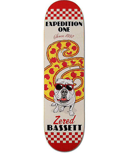 Expedition One Zered Pizza 825 Skateboard Deck Zumiez