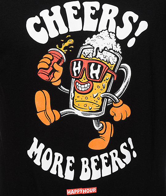 Happy Hour Cheers Billy Beers T Shirt Zumiez