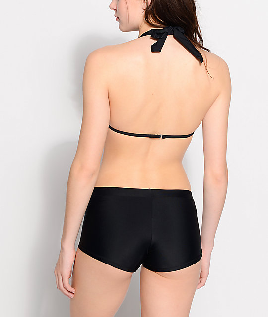 Malibu Beach Club Black Molded Cup Bikini Top Zumiez