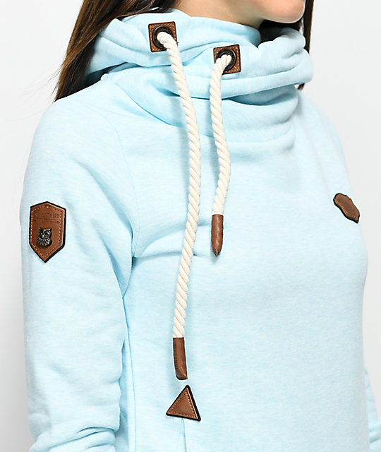 Naketano Darth X Bubble Butt Blue Hoodie Zumiez
