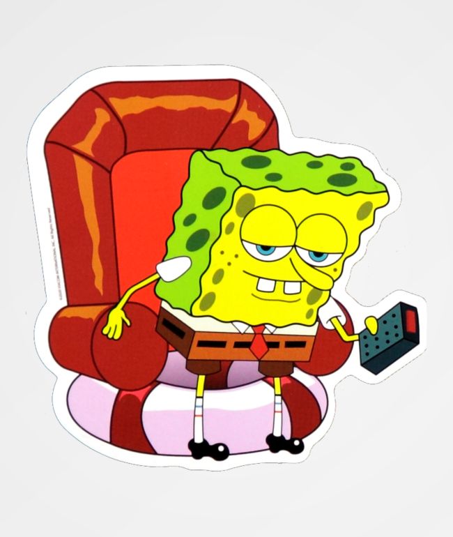 PSD x SpongeBob SquarePants Caveman Sticker | Zumiez