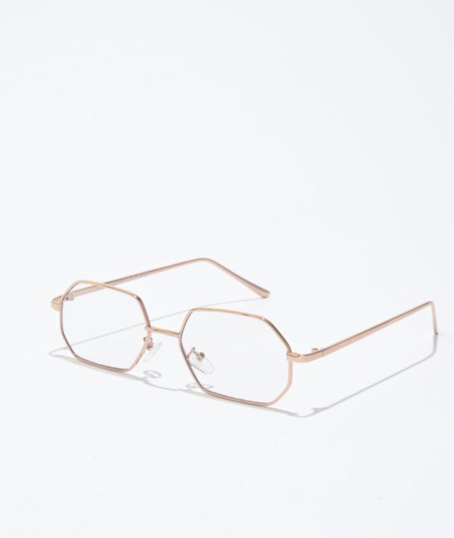 Club Round Clear Glasses | Zumiez