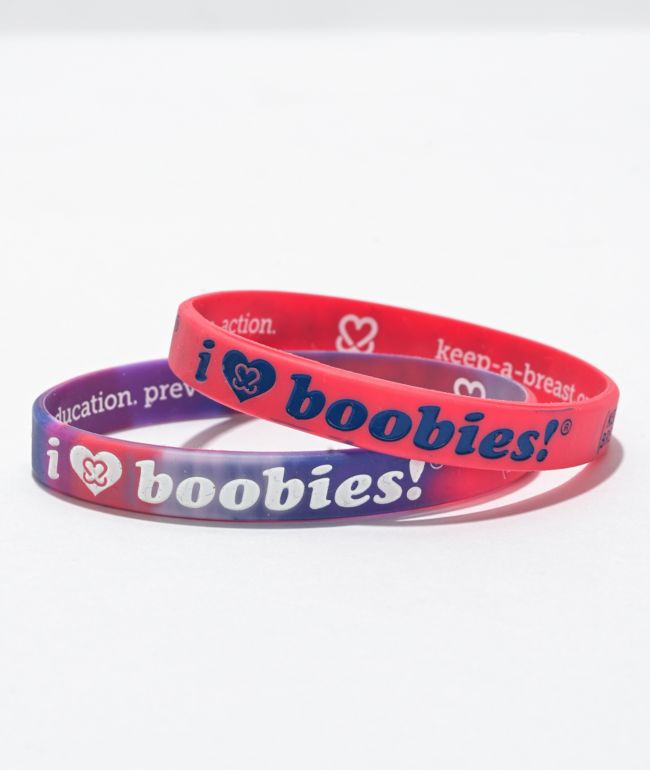 I Heart Boobies Bracelet