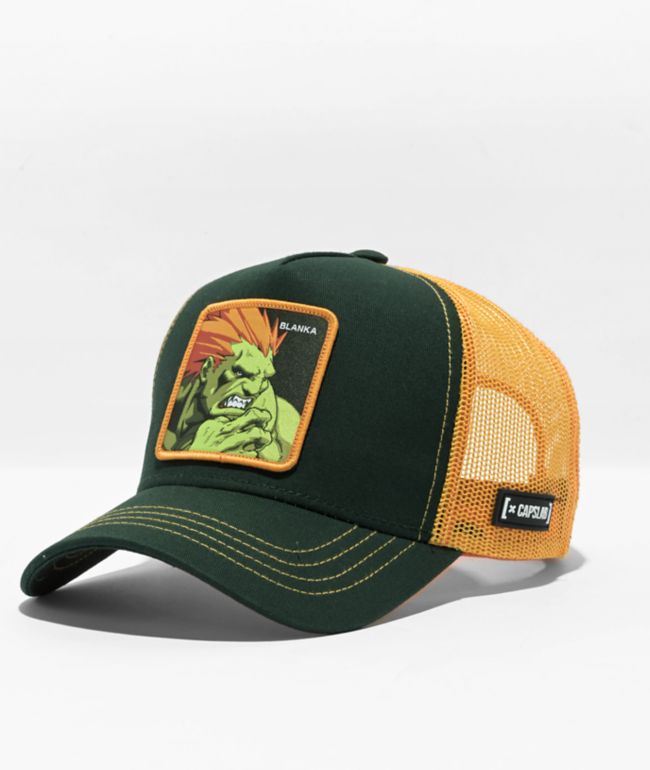 Overlord x The Simpsons Homer Bush Green Trucker Hat | Zumiez