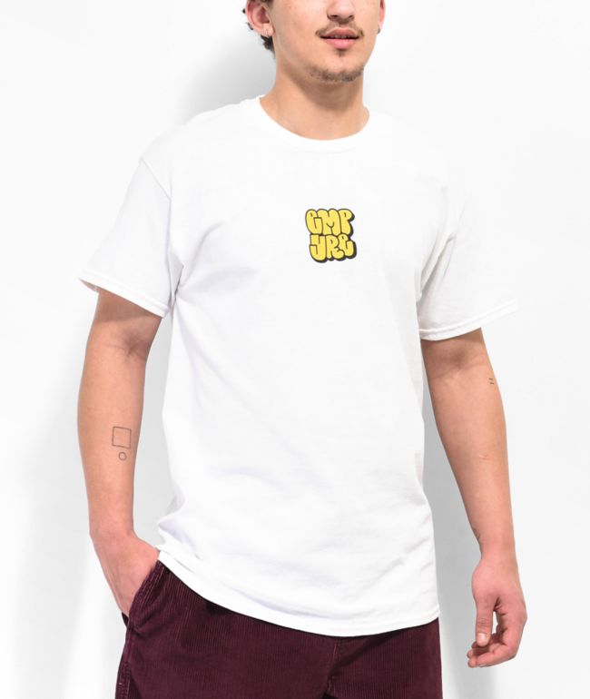 Empyre Stacked White Long Sleeve T-Shirt | Zumiez