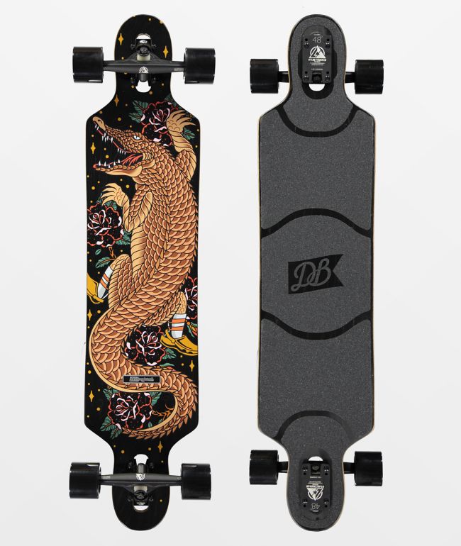 DB Longboards Crocs 40" Double Drop Longboard Complete - DB Longboards
