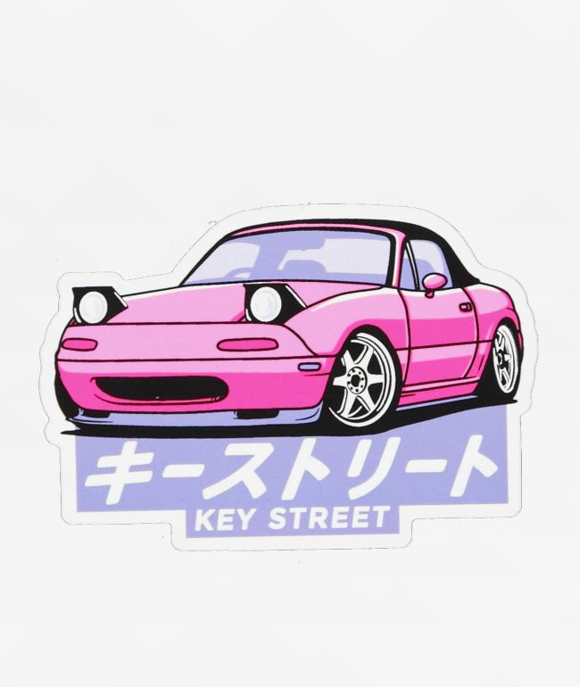 Key Street Kaiten Sticker | Zumiez