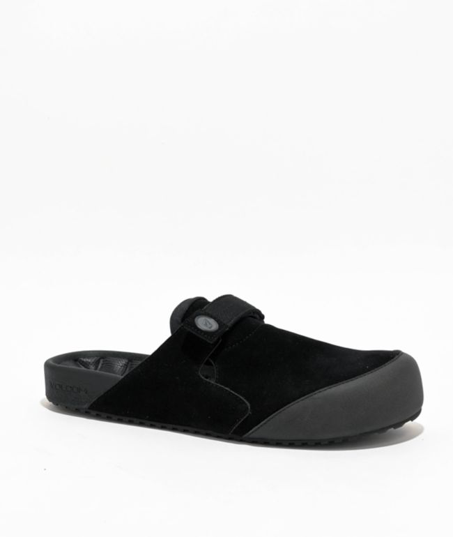 Nike Calm Black Slide Sandals | Zumiez