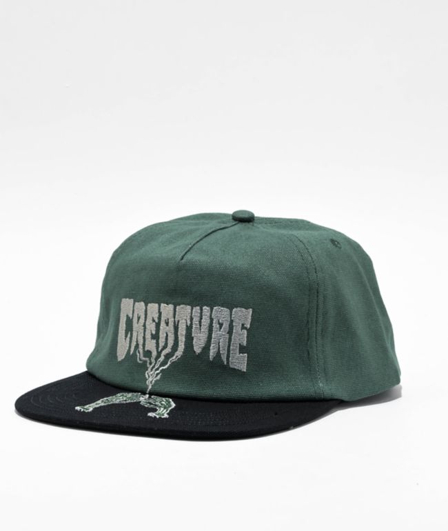 Brixton Norvell Green Snapback Hat | Zumiez