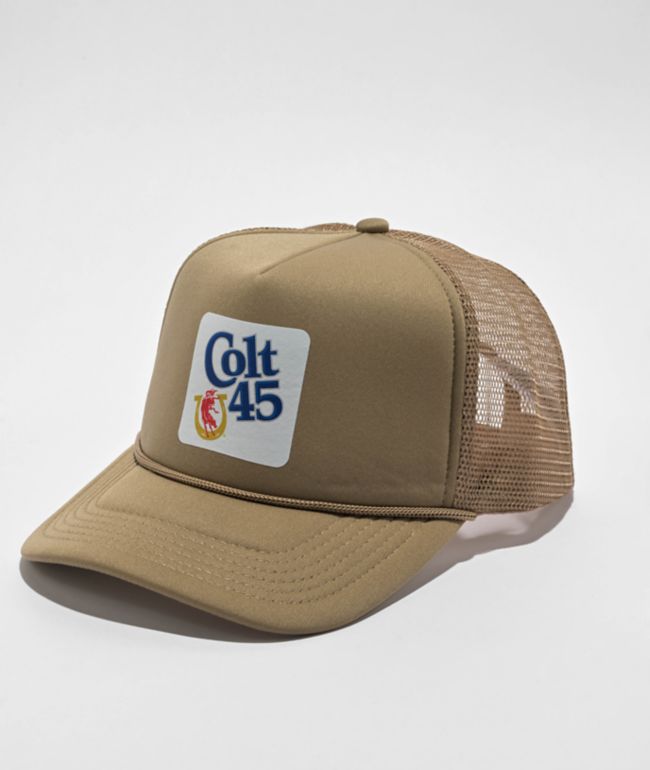 Pabst Blue Ribbon Racing Olive & Tan Trucker Hat | Zumiez