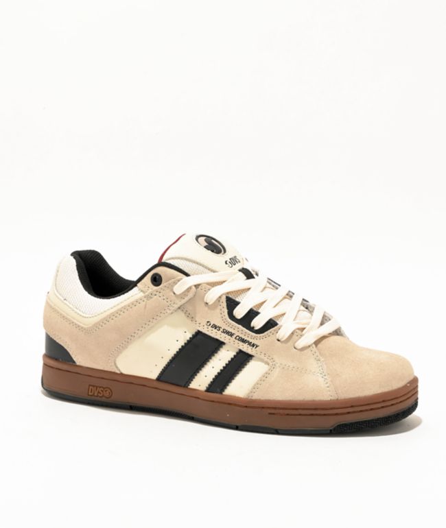 DVS Tactic Taupe & Gum Skate Shoes - DVS Shoes