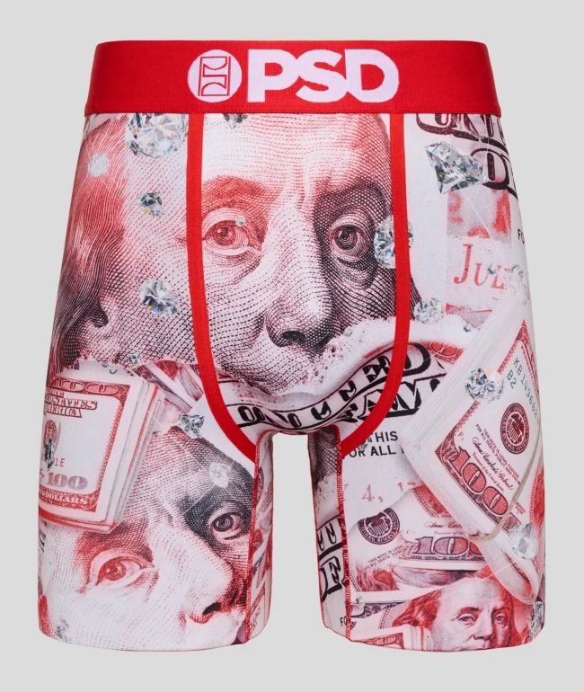PSD Kids Red Cash Boxer Briefs | Zumiez