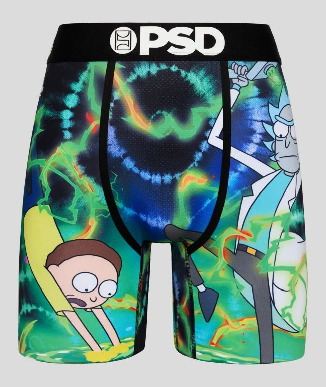 PSD x Rick and Morty Galactic Boxer Briefs | Zumiez