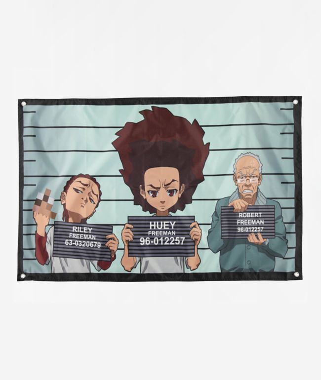 The Boondocks Mugshot Sticker | Zumiez