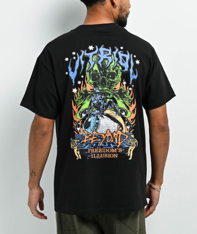 Vitriol Shadow Of Oblivion Charcoal T-Shirt | Zumiez