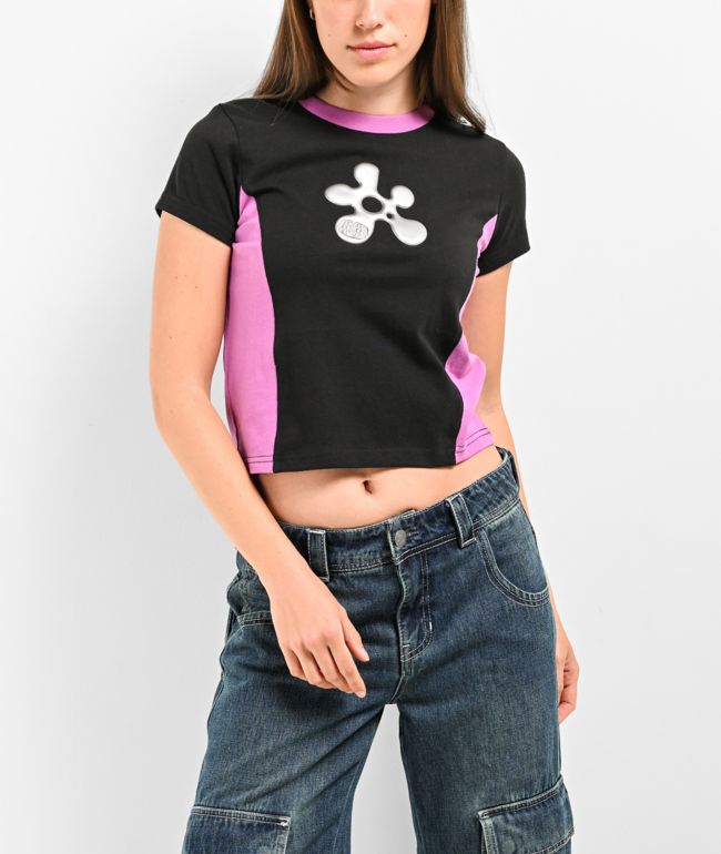 A.LAB Rocket Caviar & Orchid Crop T-Shirt - A.LAB