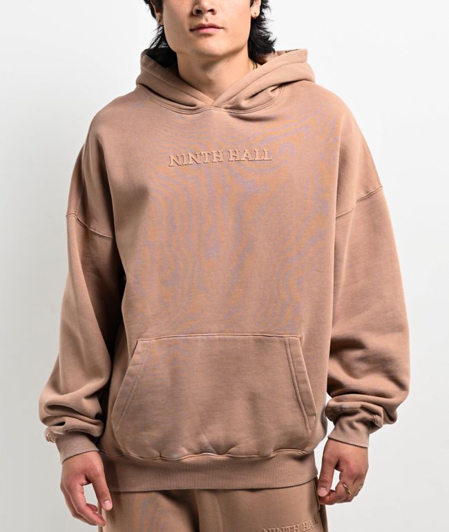 Ninth Hall Fundamentals Logo Chantrelle Long Sleeve Oversized T-Shirt ...
