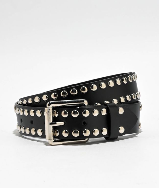 Empyre Round Stud Black Belt - Empyre