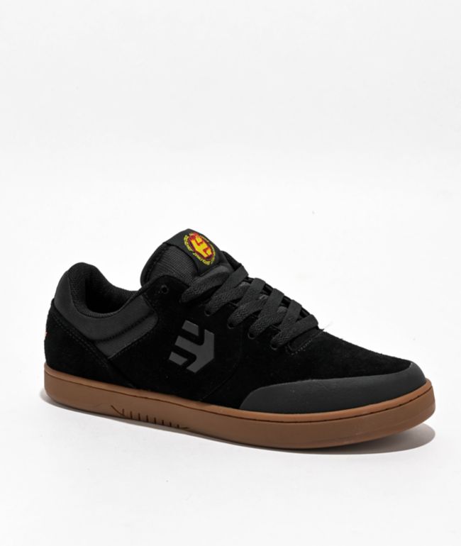 Circa Lopez 50 Black & Gum Skate Shoes | Zumiez