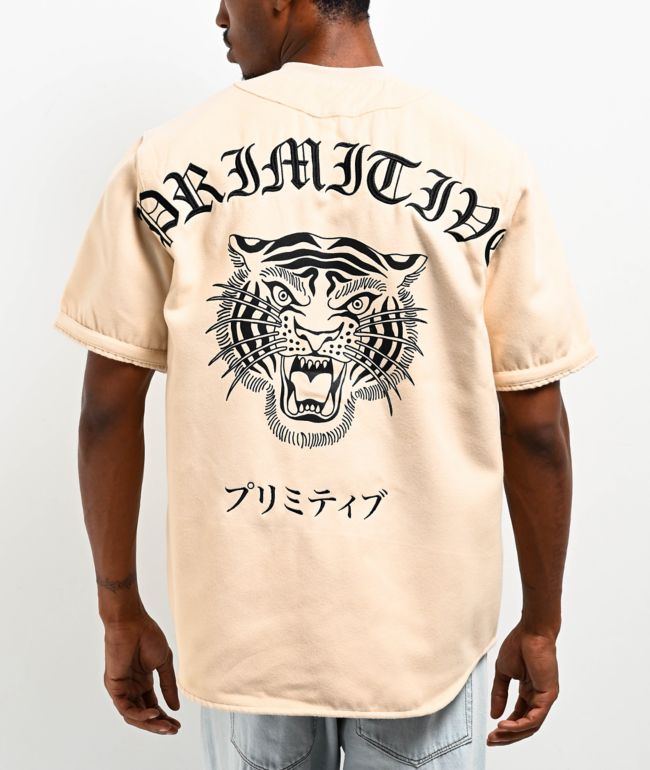 Primitive Hiro Cream Baseball Jersey - Primitive