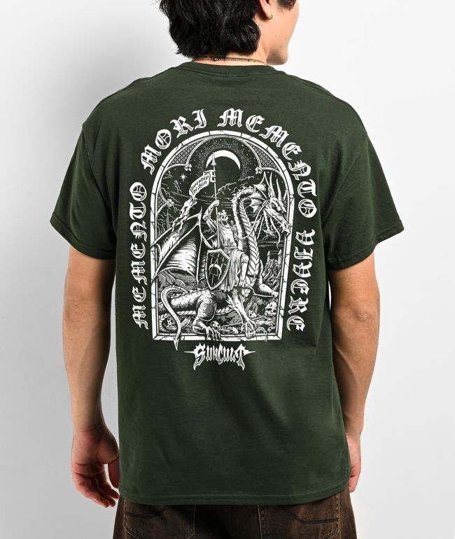 DDE Compton Racing Dark Green T-Shirt | Zumiez