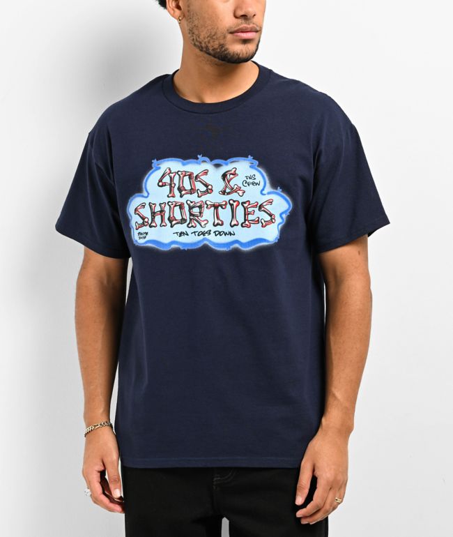 40s & Shorties General Navy T-Shirt | Zumiez