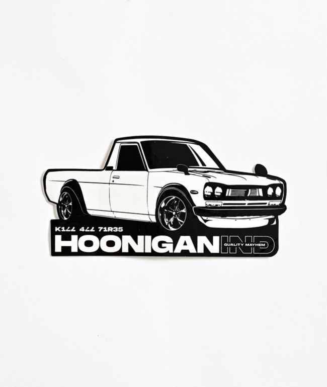 Hoonigan Rocket Sticker | Zumiez