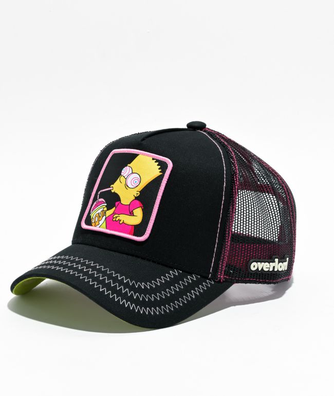 Overlord x The Simpsons Homer Bush Green Trucker Hat | Zumiez