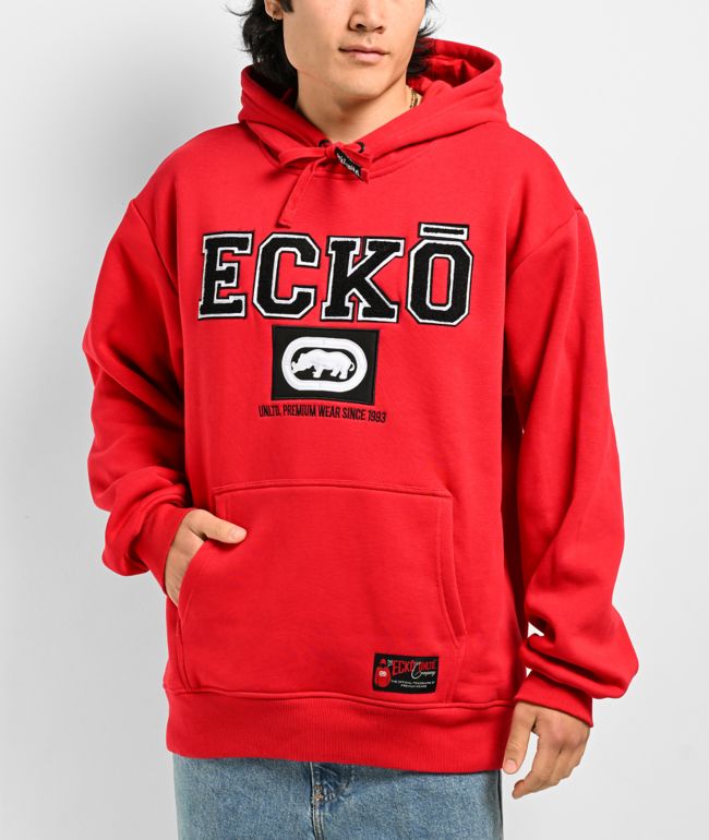 Ecko Classic Red Hoodie - Ecko