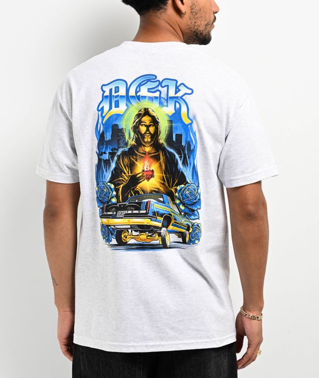 DGK Guadalupe Powder Blue T-Shirt | Zumiez