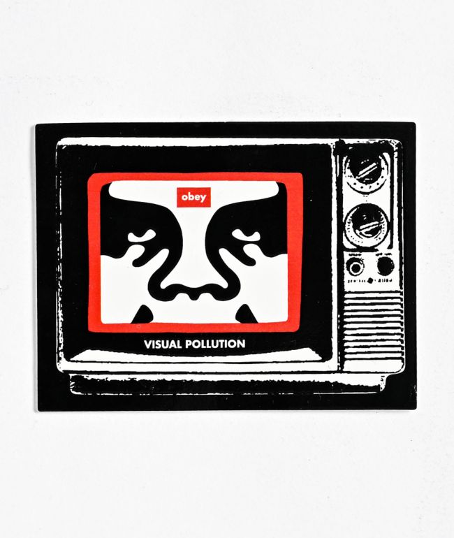 Obey TV Sticker - Obey