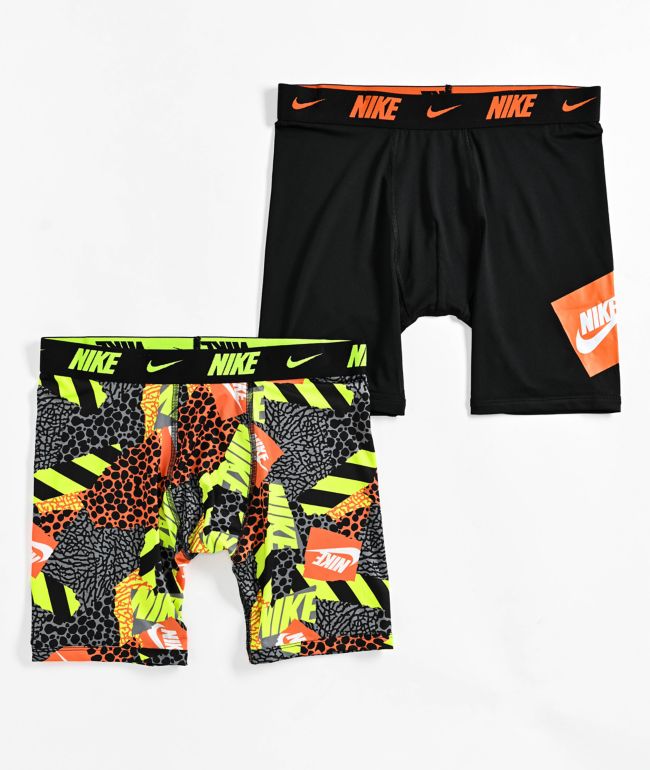 Nike Kids Dri-FIT Essential Micro Pink & Black 2-Pack Boxer Briefs | Zumiez