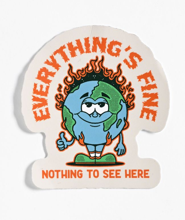 Artist Collective Sharing Is Caring Sticker | Zumiez