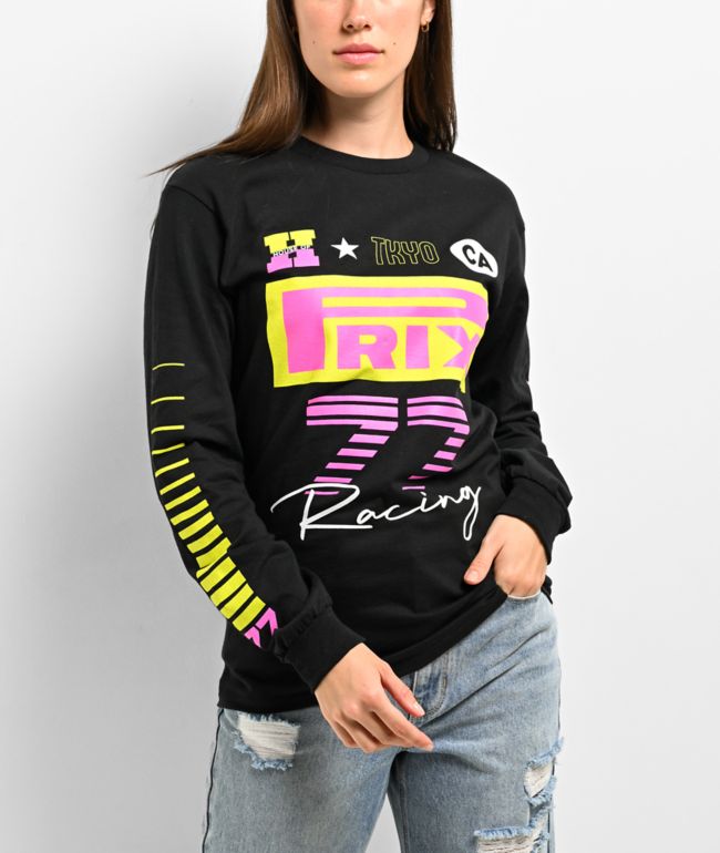 House of PRIX Max Velocity Black Long Sleeve T-Shirt - House of Prix