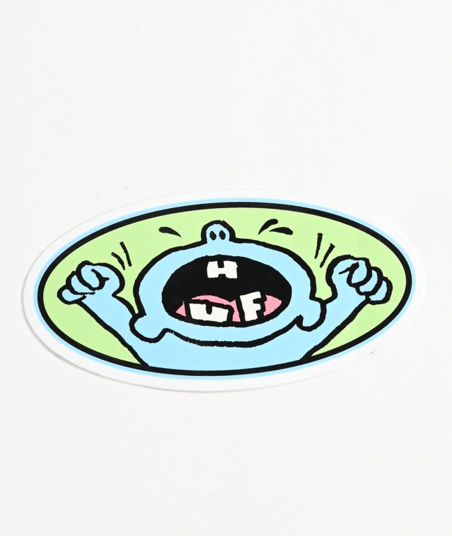 Empyre Neon Skull Sticker | Zumiez