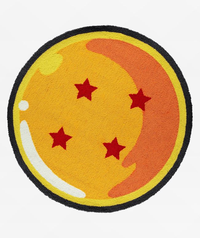 Hypland x Dragon Ball Four-Star Dragon Ball Orange Rug - Hypland
