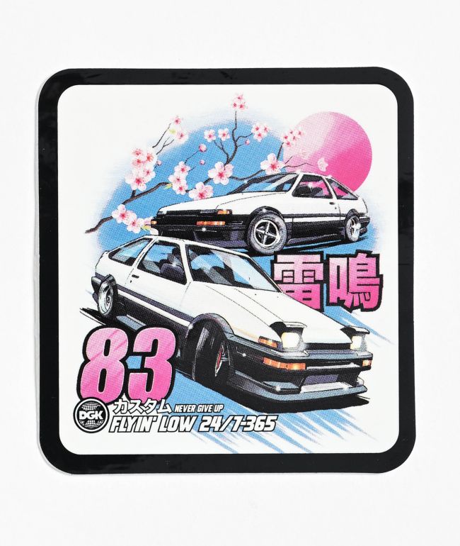 DGK x Kaido House Zokusha Sticker | Zumiez