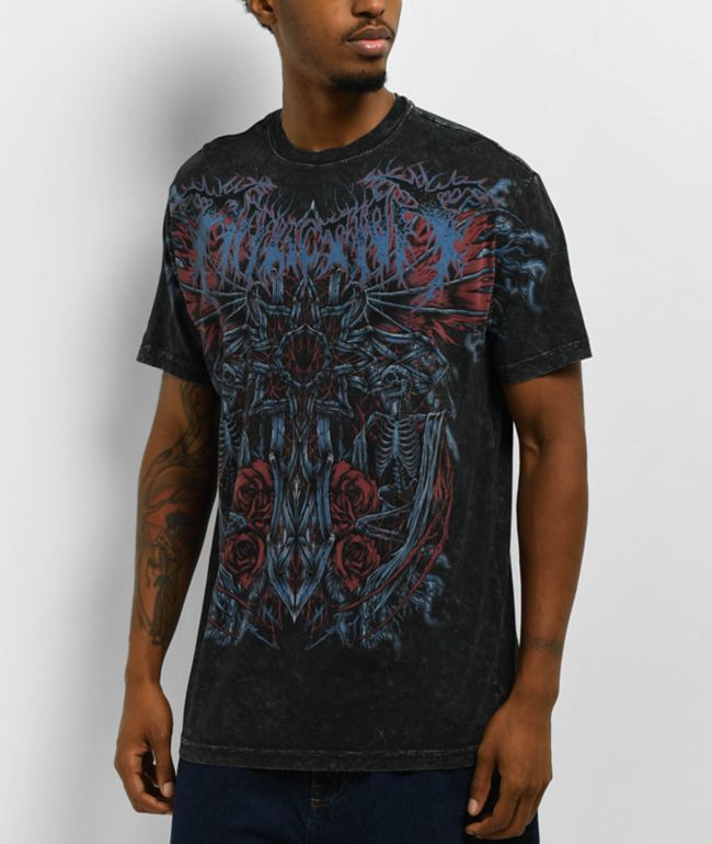 Affliction Primal Tech Black T-Shirt | Zumiez