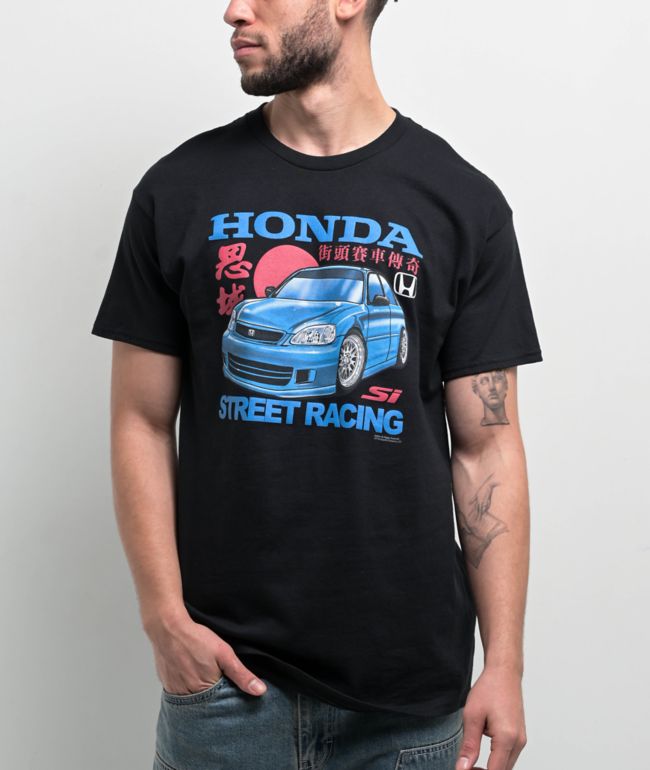 Honda Made In Japan Black T-Shirt | Zumiez