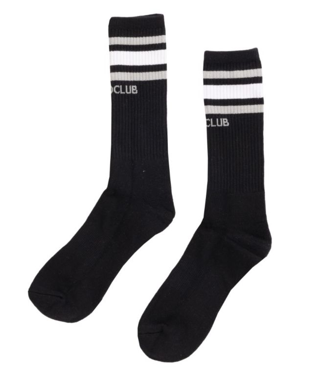 Neff Stripe Black & White Crew Socks | Zumiez