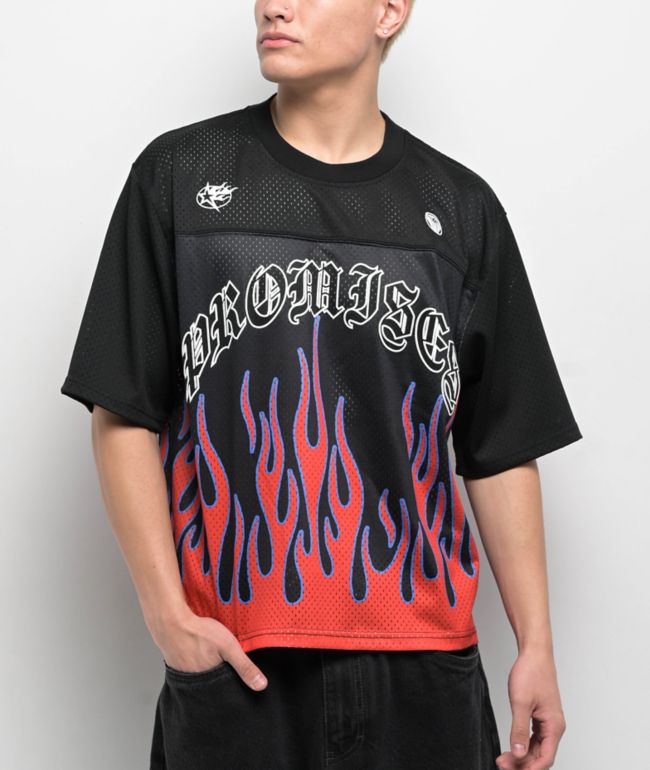 Welcome Blitz Black Football Jersey | Zumiez Welcome Blitz Black Football Jersey | Zumiez