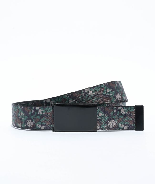 Buckle Down x Beetlejuice Spiral Green Web Belt | Zumiez