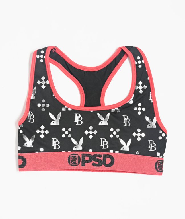 PSD x Playboy Racing Sports Bra | Zumiez