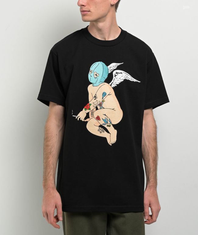 Empyre Angels Charcoal T-Shirt | Zumiez