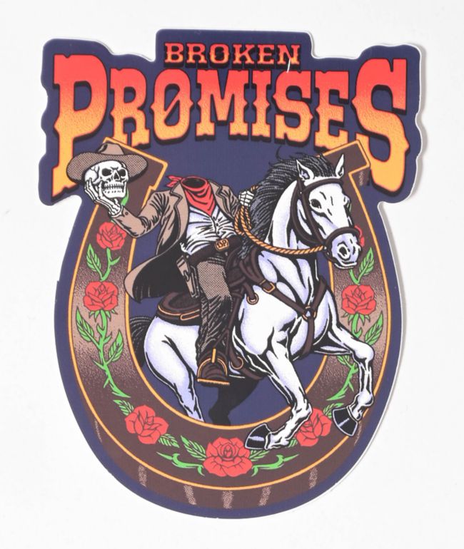 Broken Promises Hellcat Sticker | Zumiez