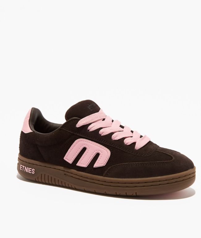etnies Callicut Black & Pink Skate Shoes | Zumiez