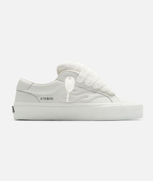 Straye Logan Puff Whiteout Skate Shoes | Zumiez