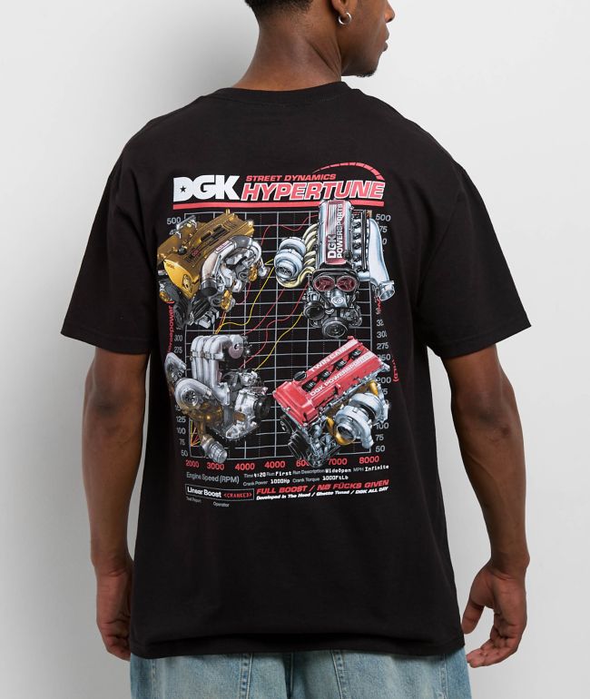 DGK Hyper Tune Black T-Shirt - DGK