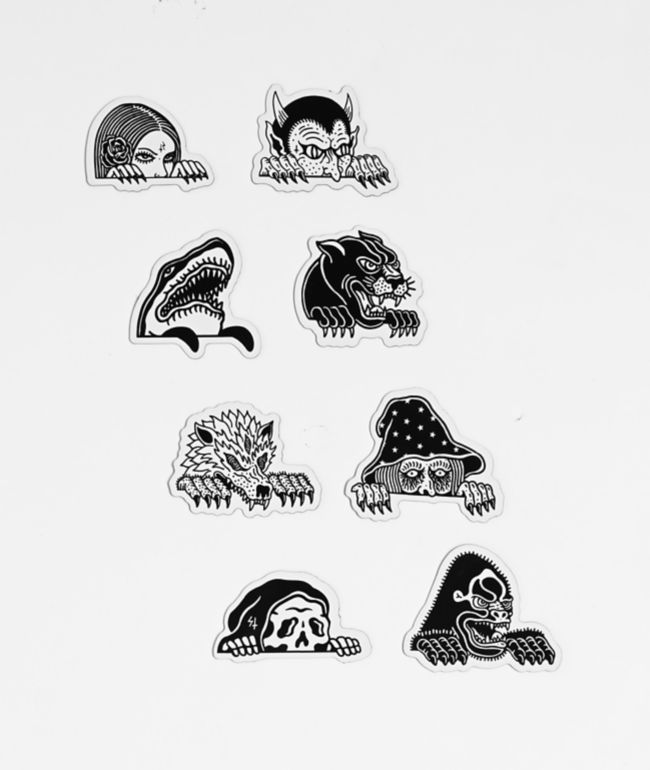 Lurking Class by Sketchy Tank XL Lurker Sticker | Zumiez