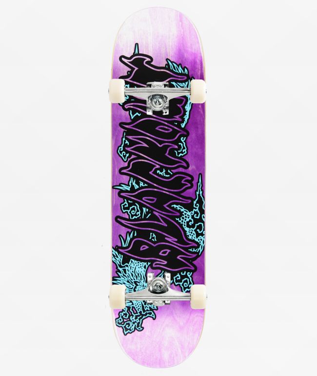 Mercer Black Light Wizard 28.5" Cruiser Skateboard Complete | Zumiez
